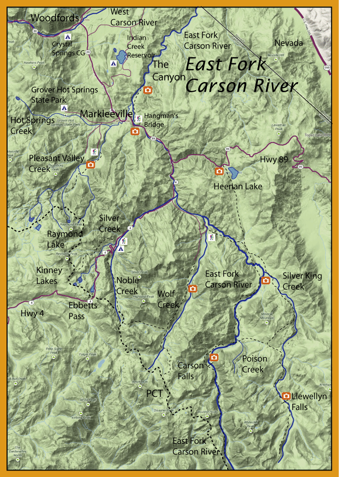 East Fork Carson River-Eastern Sierras