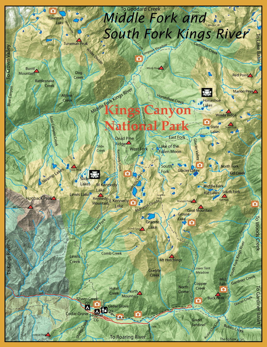 MF and SF Kings River – one of the best fisheries